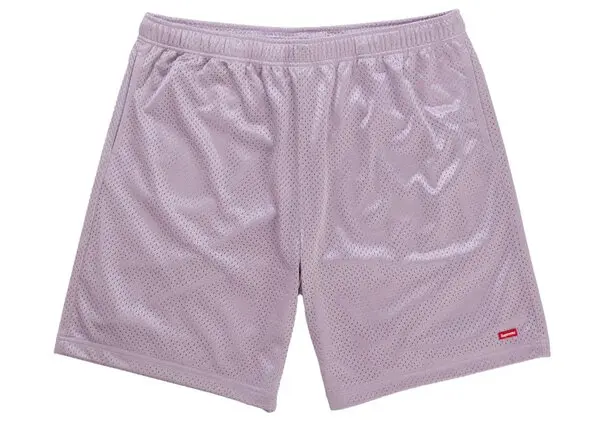 Supreme Small Box Baggy Mesh Short - Pink