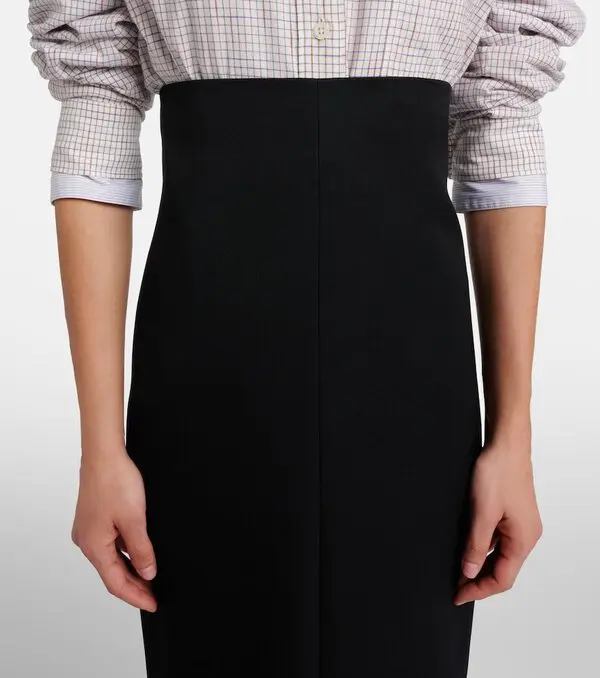 THE ROW Iphora Wool Maxi Skirt