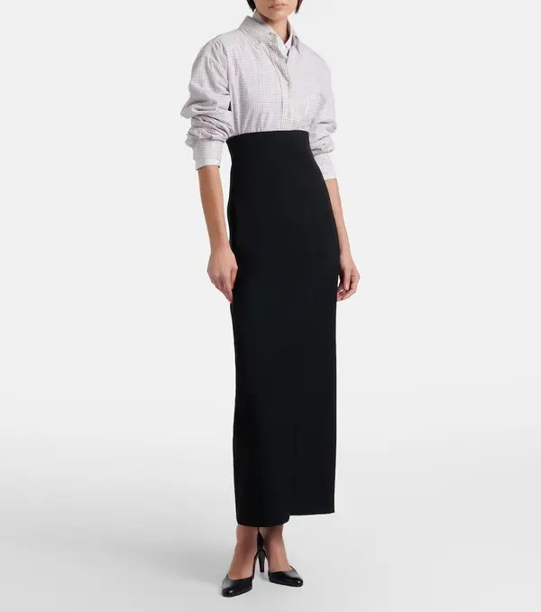 THE ROW Iphora Wool Maxi Skirt