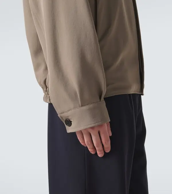 THE ROW Osano Wool Blouson Jacket