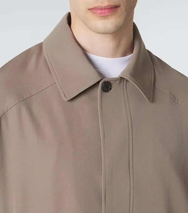 THE ROW Osano Wool Blouson Jacket