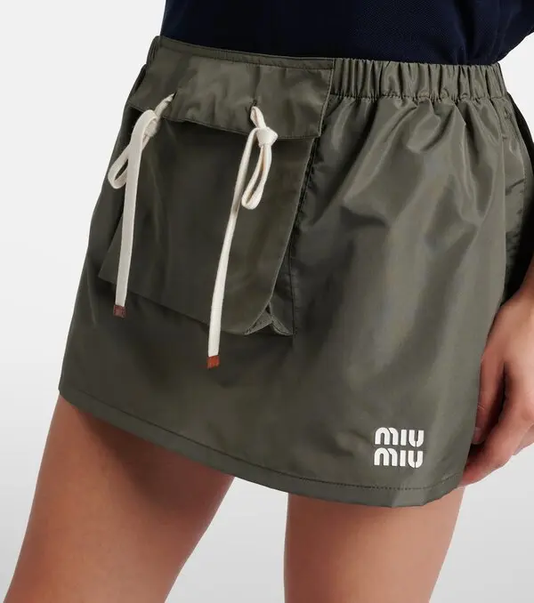 Miu Miu Technical Miniskirt