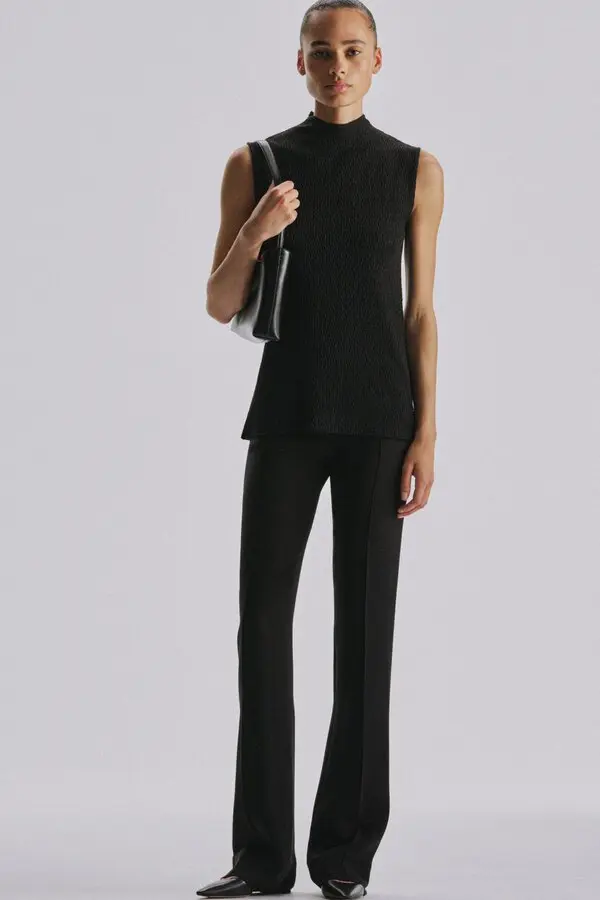 THE ROW Sleeveless Mockneck Top