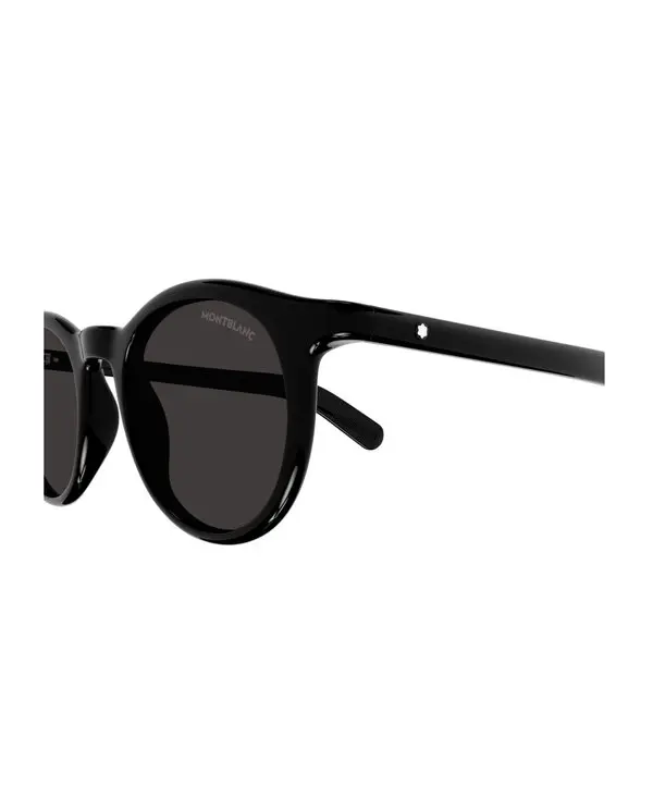Montblanc Eyewear Round Frame Sunglasses - Black