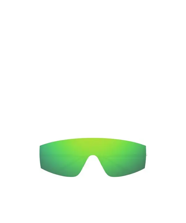 Bottega Veneta Futuristic Shield Sunglasses
