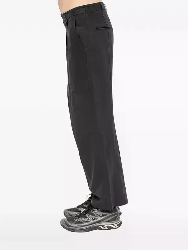 THE VIRIDI-ANNE Sailor-style Panelled Trousers