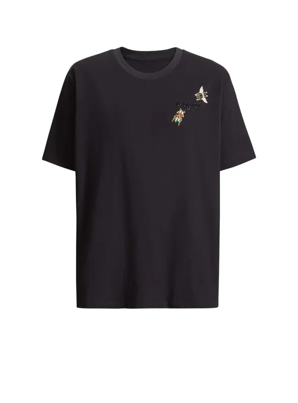 Balmain Embroidered Insect T-shirt
