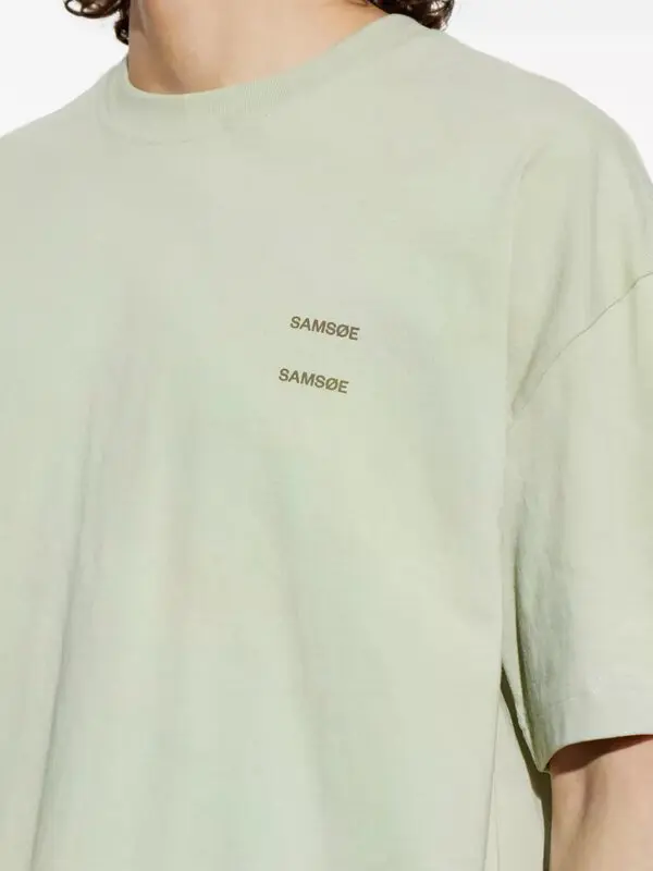 SAMSOE SAMSOE Joel Logo-print T-shirt