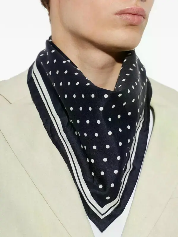 Givenchy Polka-dot Silk-blend Scarf