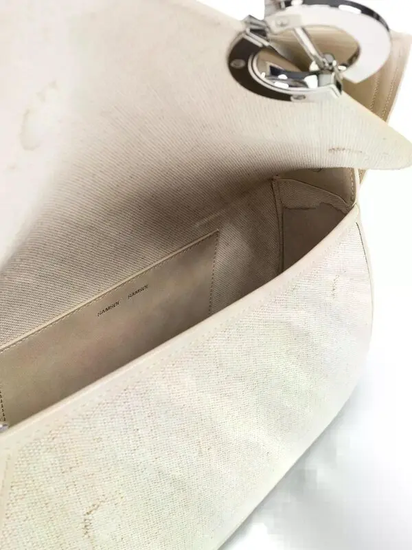 SAMSOE SAMSOE Sahero Woven-texture Ring-hardware Tote Bag