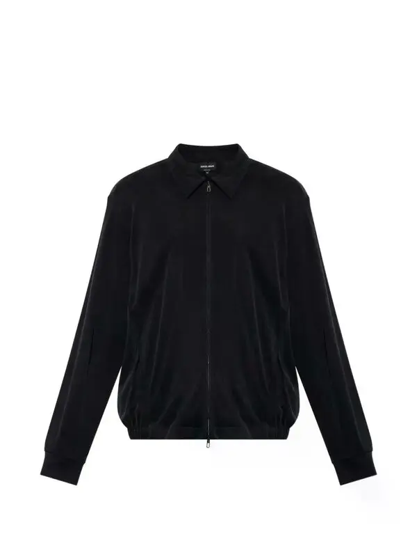 Giorgio Armani Zip-up Collared Jacket