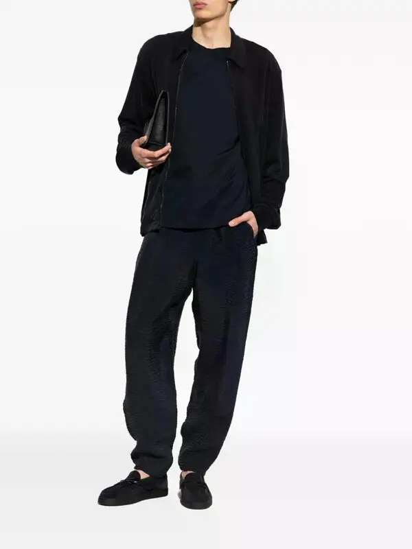 Giorgio Armani Zip-up Collared Jacket