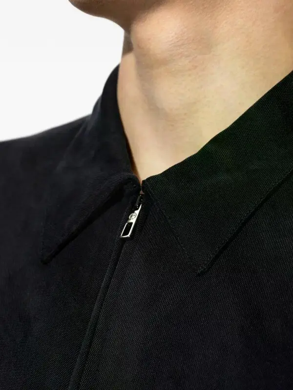 Giorgio Armani Zip-up Collared Jacket