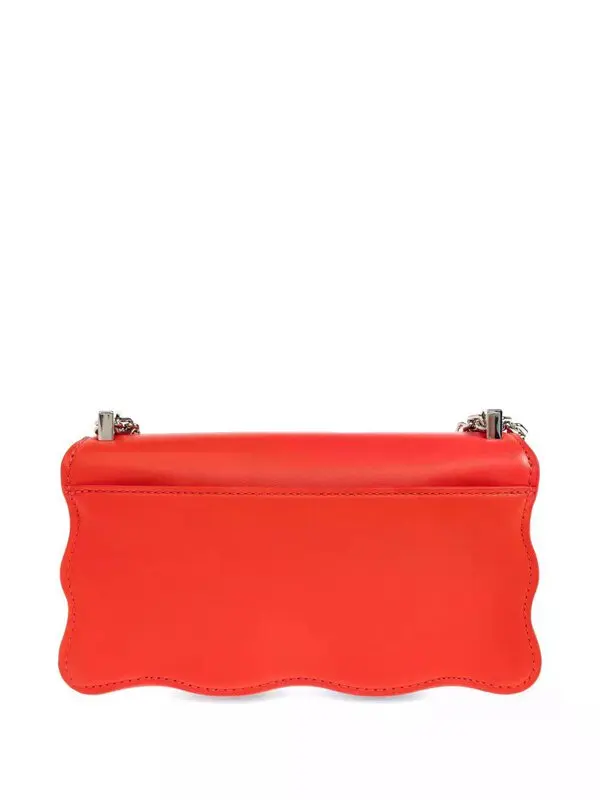 Kate Spade New York Deco Wavy Scalloped-edge Leather Crossbody Bag