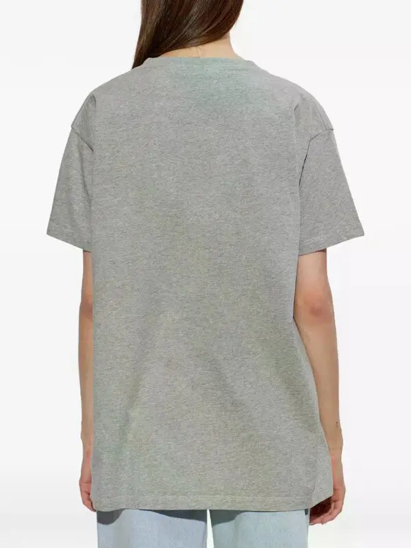 Attico Logo Embroidered T-shirt