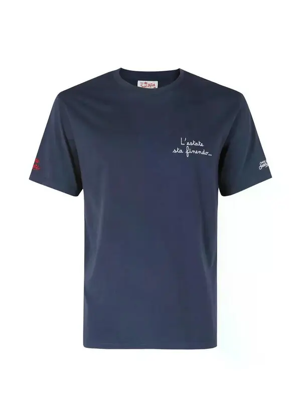 MC2 SAINT BARTH Portofino Embroidered T-shirt