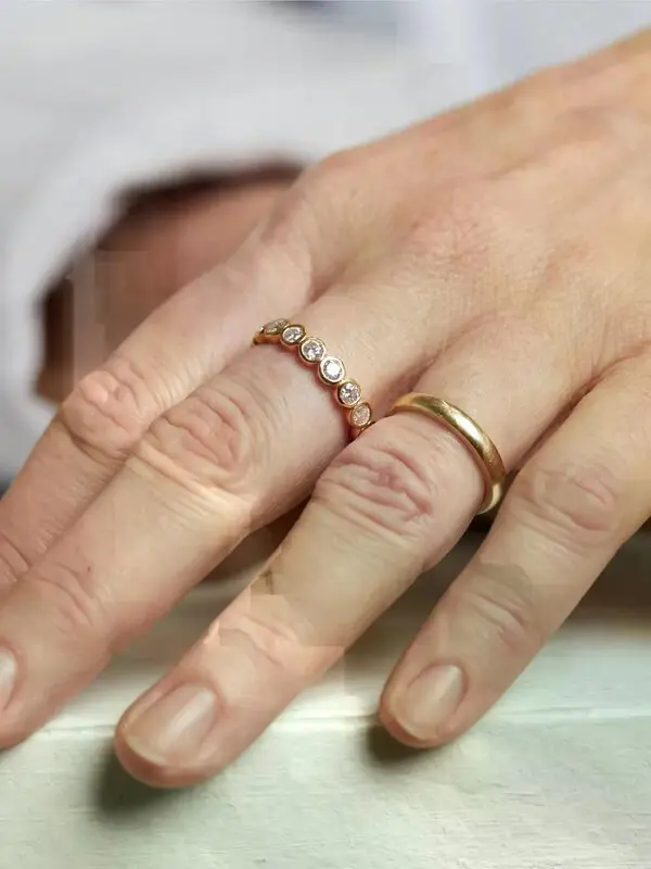 AUREE JEWELLERY Ortigia Moissanite Ring