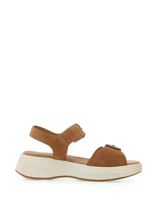 Geox Spherica Ecub-3 Buckle-fastening Sandals - Brown