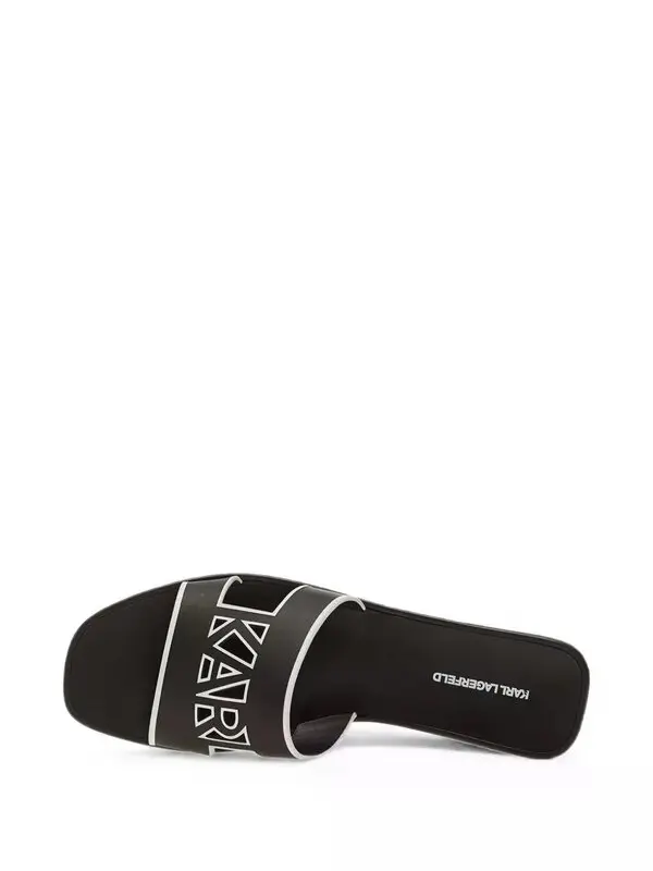 Karl Lagerfeld Logo-cutout Sandals