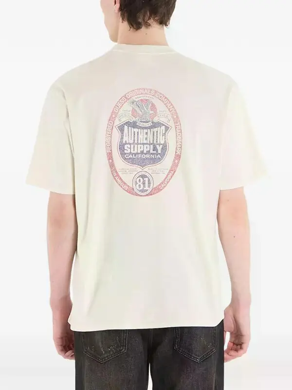 Guess Logo-print Cotton T-shirt