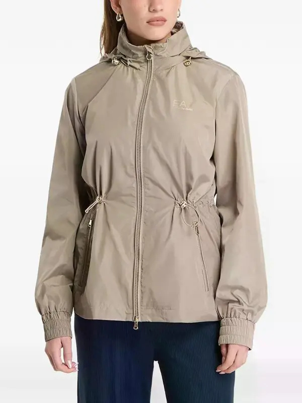 EA7 Drawstring Hooded Jacket