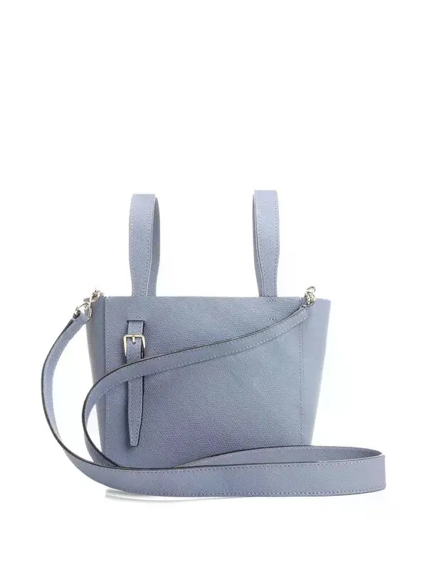 VALEXTRA Mini Signature-detail Tote Bag