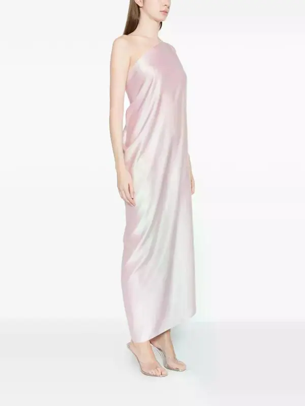 STEPHAN JANSON One-shoulder Draped Maxi Dress