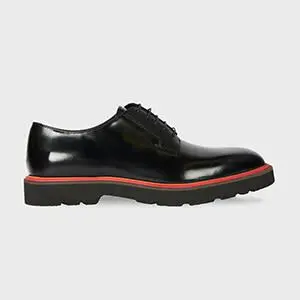 Paul Smith High-shine Lace-up Shoes - Black