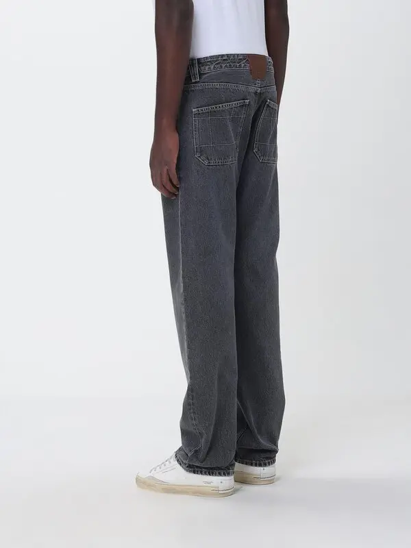 FERRARI Wide-leg Cotton Denim Jeans