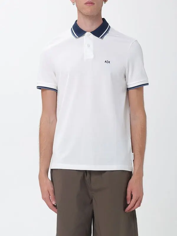 Armani Exchange Polo Shirt - White