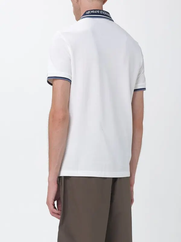 Armani Exchange Polo Shirt - White