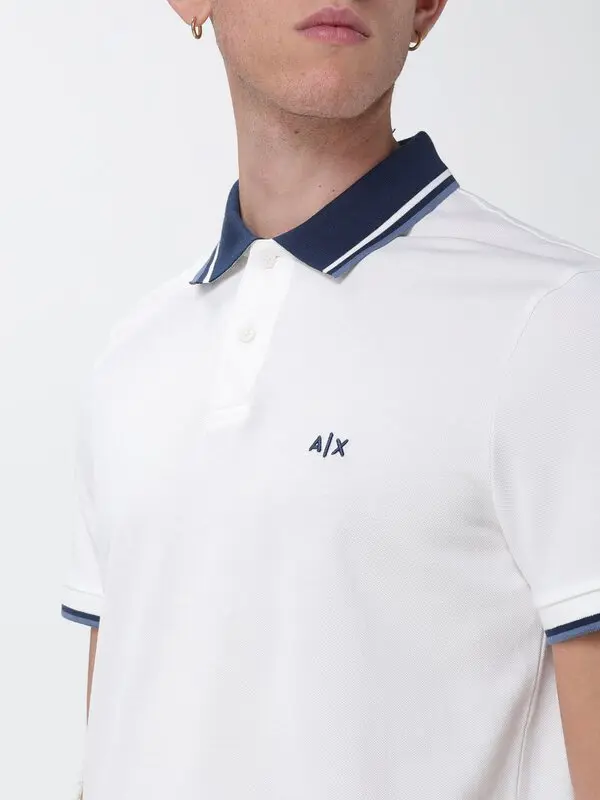 Armani Exchange Polo Shirt - White