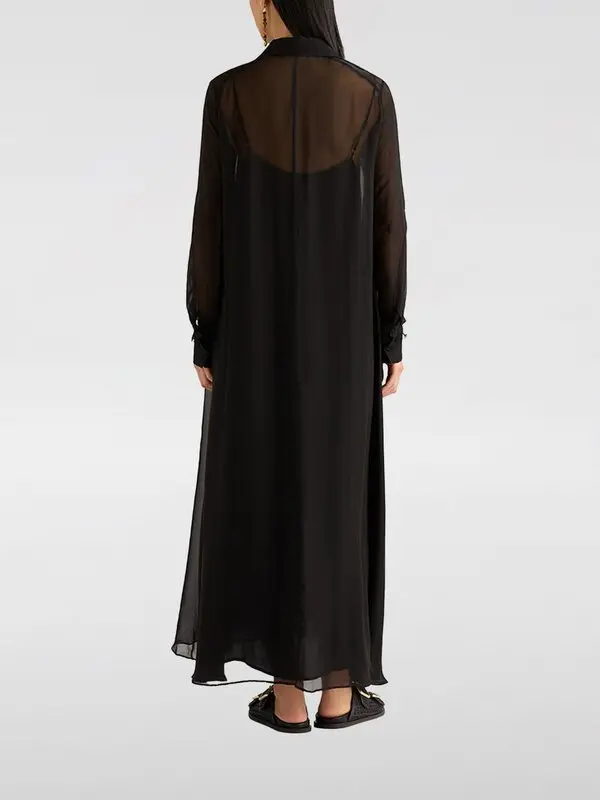Momoni Silk Blend Chemisier Dress