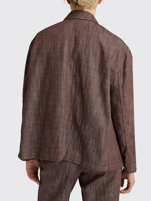 Momoni Single-breasted Cotton Blazer