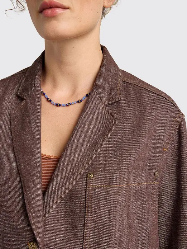 Momoni Single-breasted Cotton Blazer