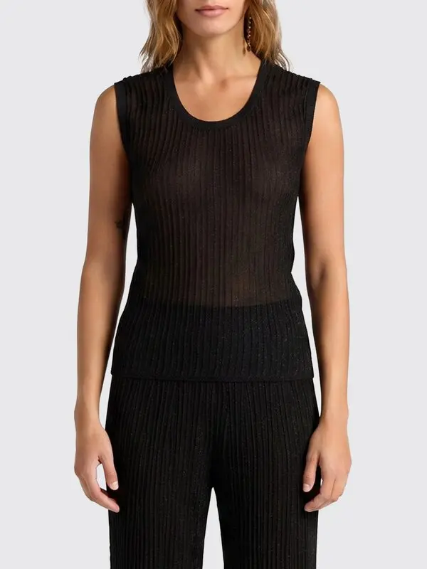 Momoni Lurex Viscose Knit Top