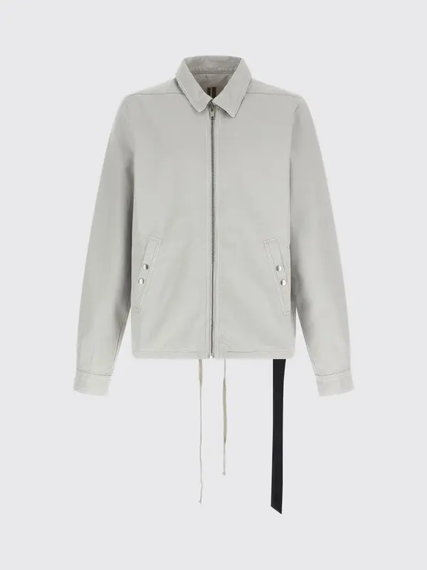 Rick Owens Cotton Shirt Jacket - Beige