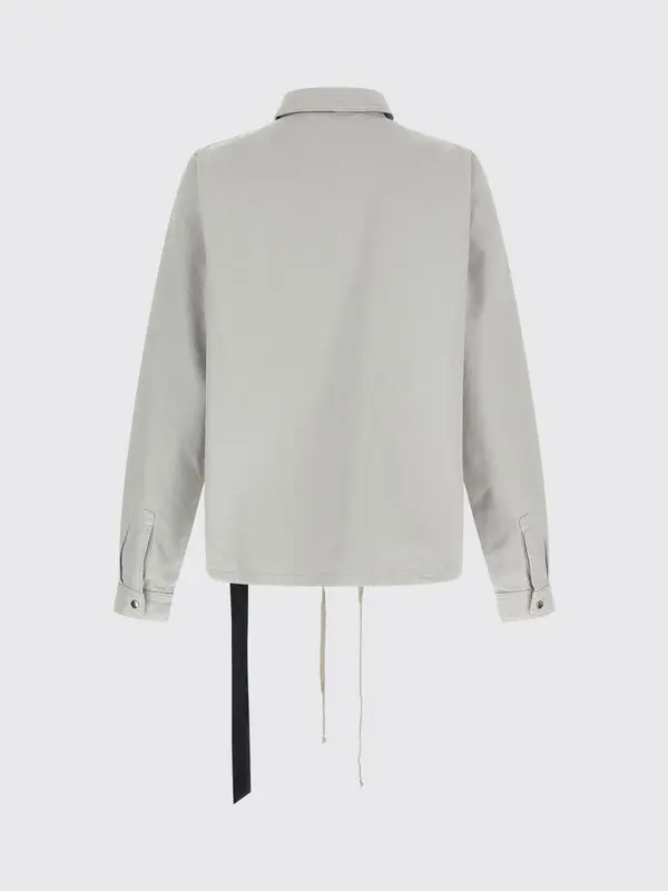 Rick Owens Cotton Shirt Jacket - Beige