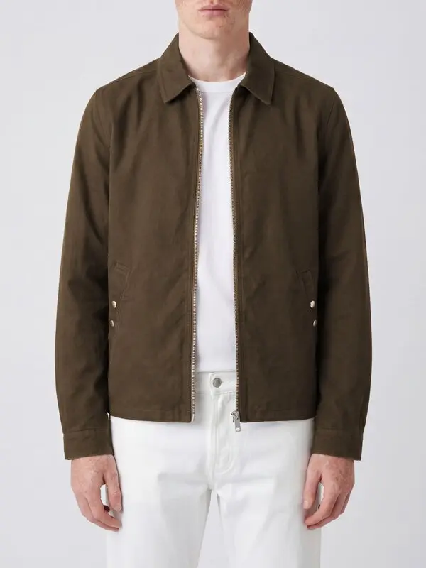 Rick Owens Cotton Shirt Jacket - Dust