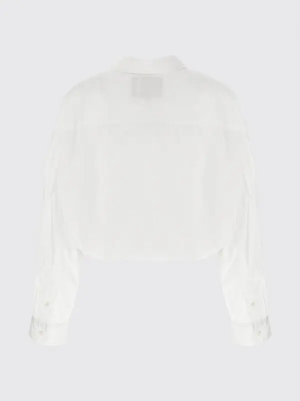 R13 Cropped Shirt With Classic Collar