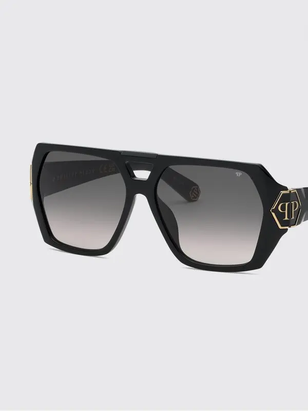 Philipp Plein Brave Acetate Sunglasses - Black