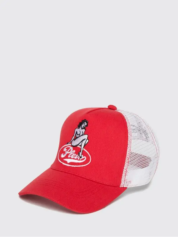 Philipp Plein Trucker Hat - Red