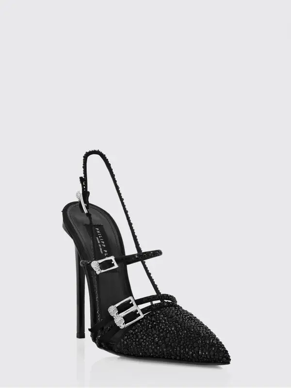 Philipp Plein Embellished Stiletto Pumps