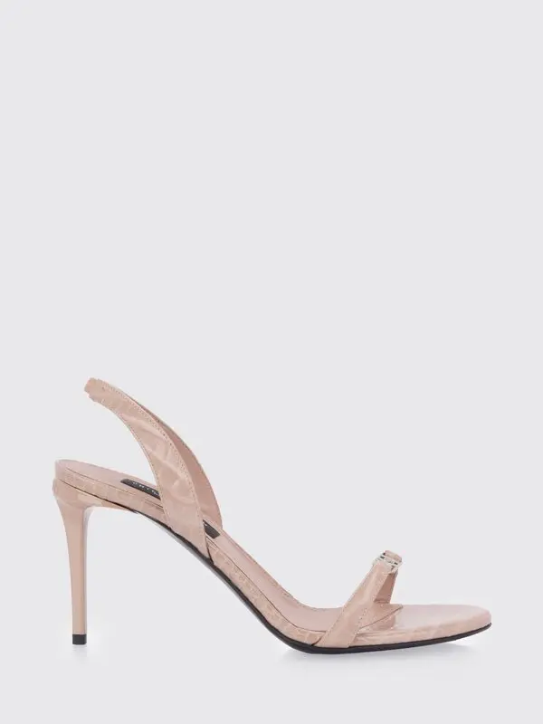 Philipp Plein Heeled Slingback Sandals - Beige