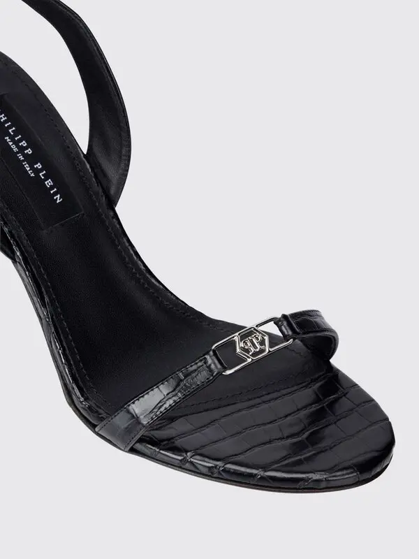 Philipp Plein Heeled Slingback Sandals