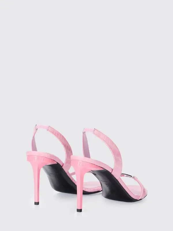 Philipp Plein Heeled Slingback Sandals - Fuchsia