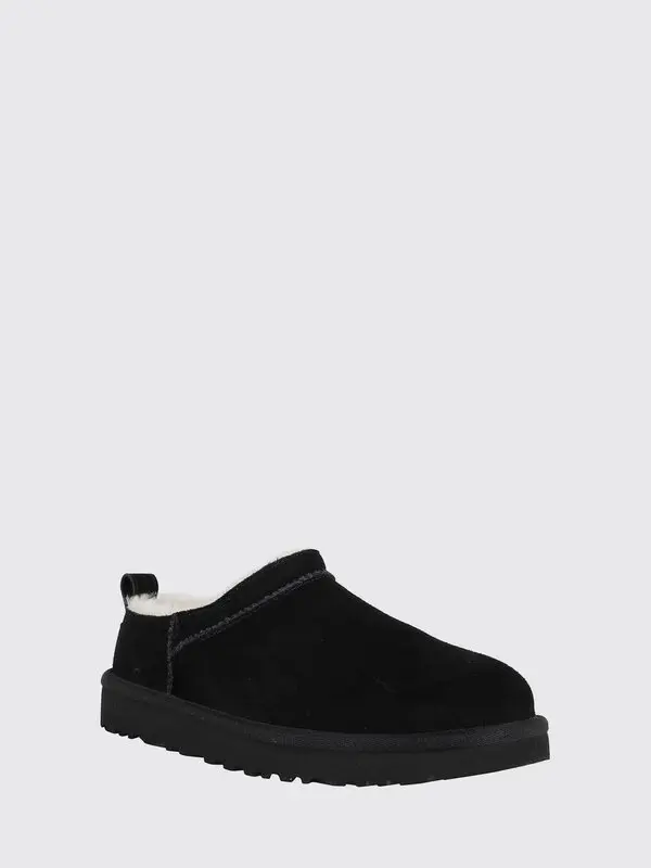 UGG Classic Micro Water-repellent Suede Platform Ankle Boots - Black