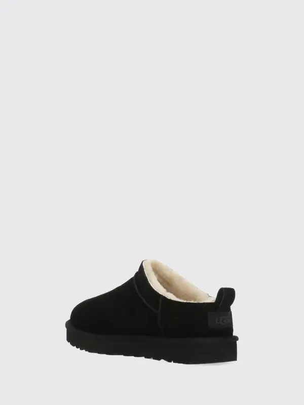 UGG Classic Micro Water-repellent Suede Platform Ankle Boots - Black