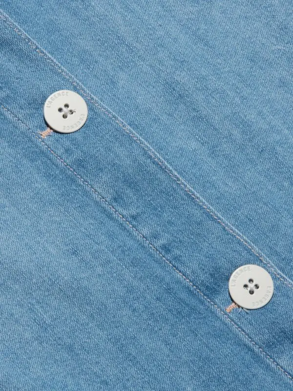 L'Agence Foster Sleeveless Denim Top