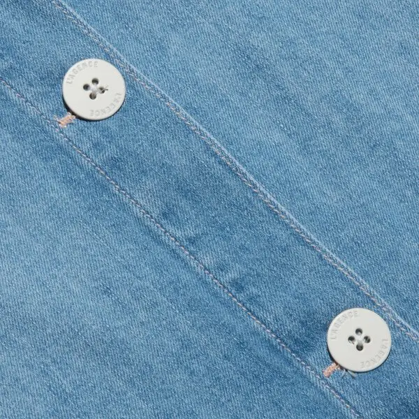 L'Agence Foster Sleeveless Denim Top
